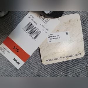 Coco Rave | Swim | Nwt Coco Rave Cruise Jet Black 2 Piece Bikini | Poshmark